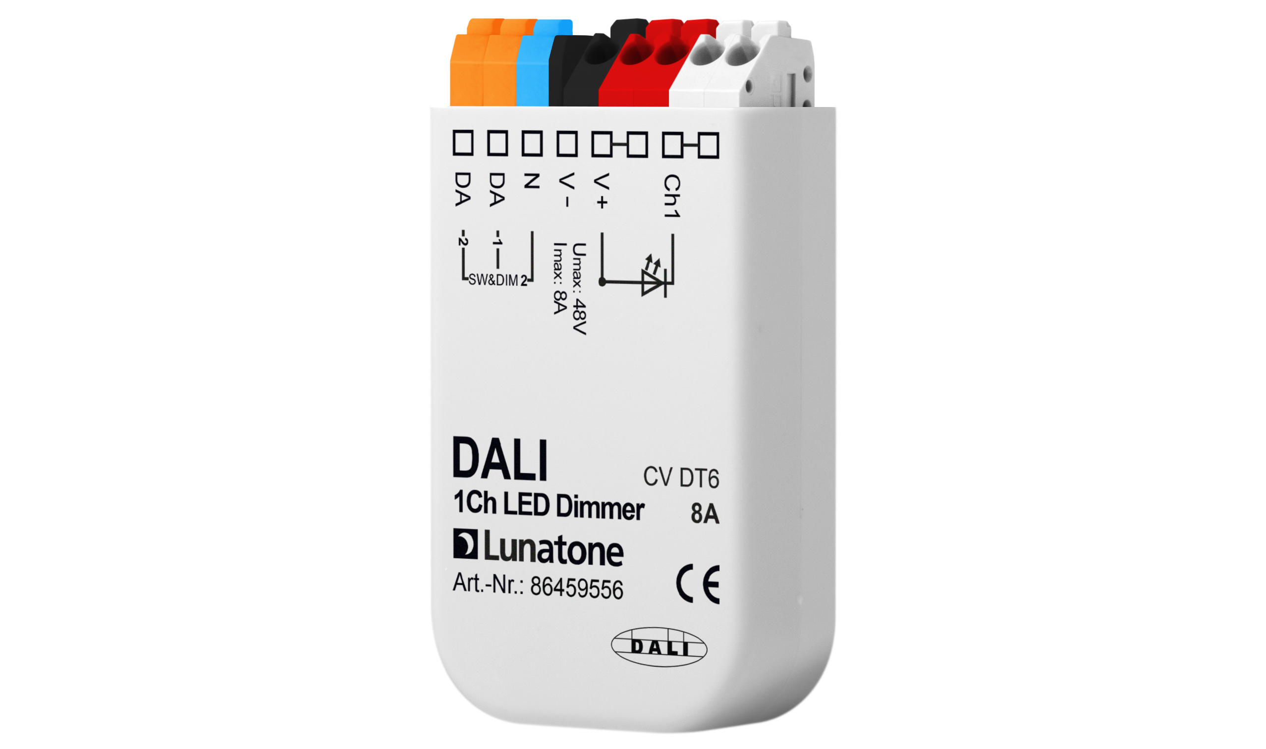 DALI 1CH- LED- Dimmer 4A 12-24V | Dali Sondermodule | Dali ...